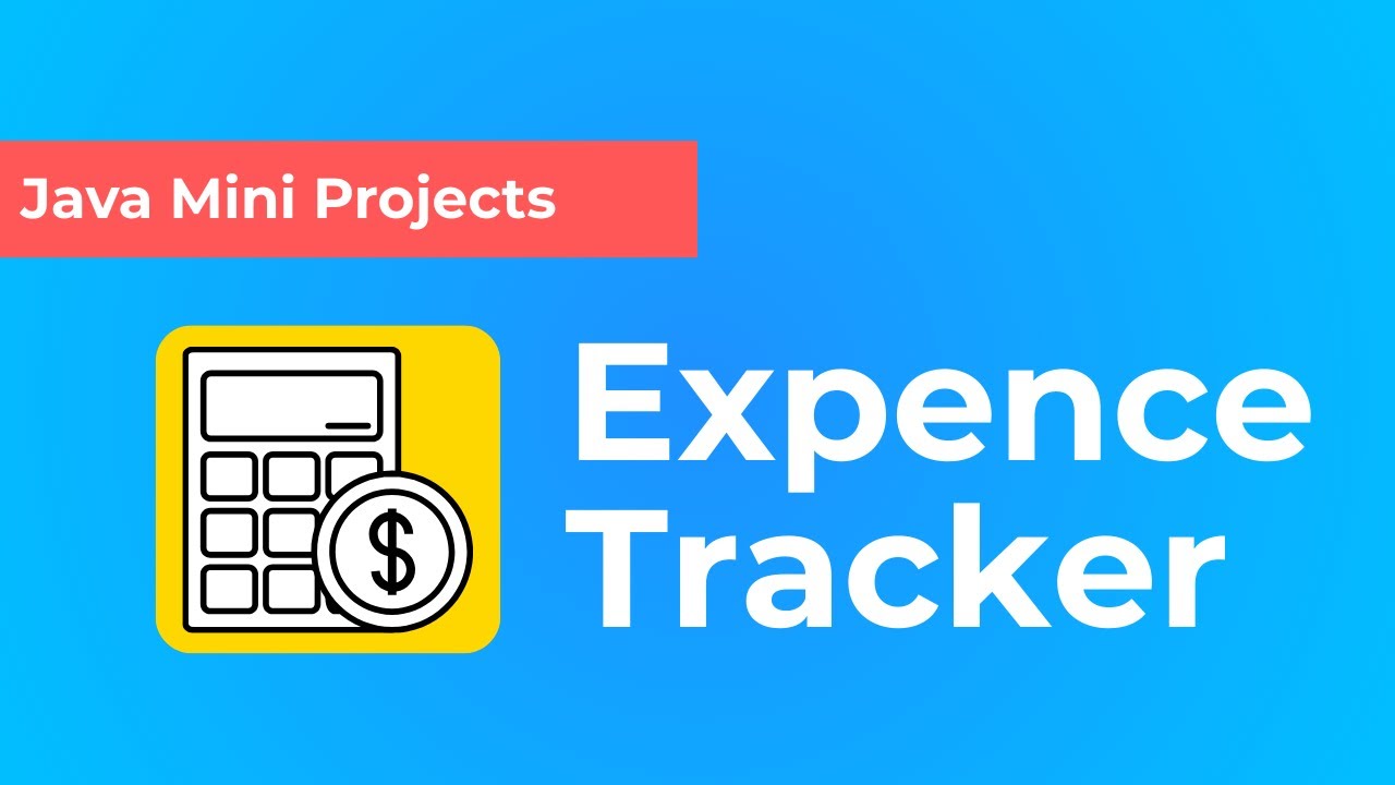 Build a Expense Tracker App in Java (Full Mini Project)
