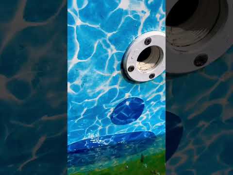 Vinyl liner repair by #aquapatch