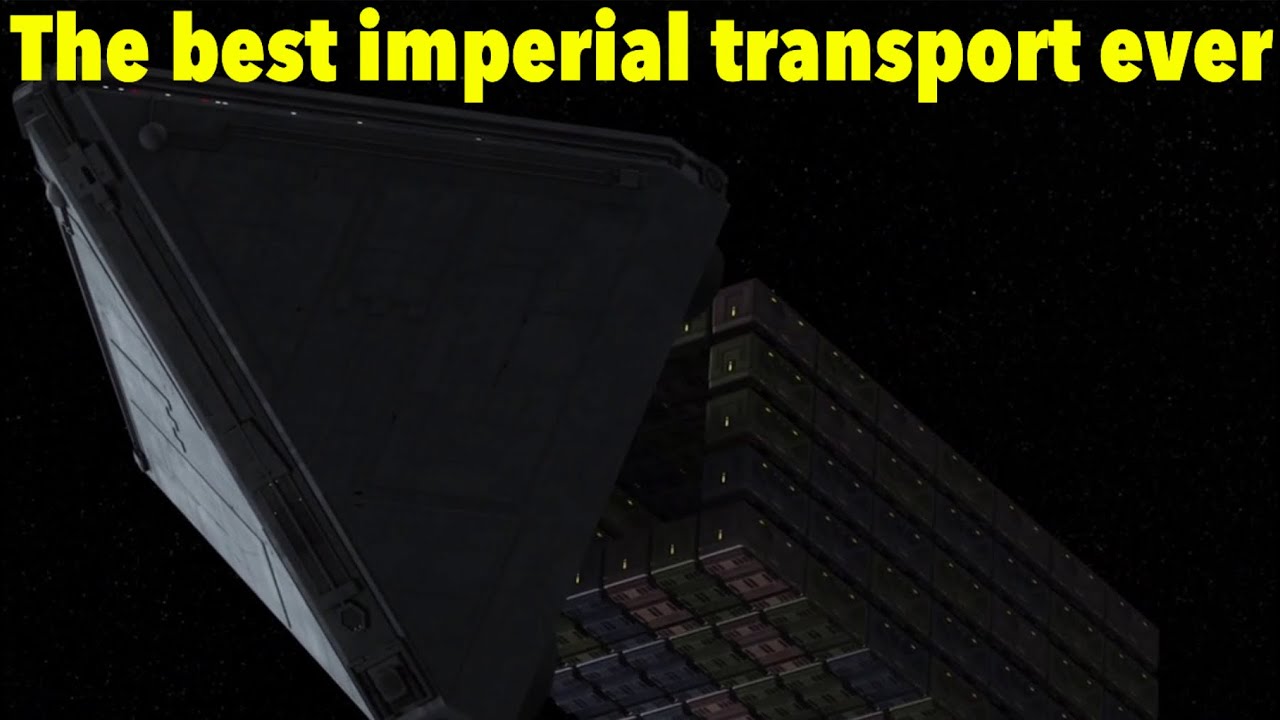 The class 4 container transport | it was basically a pyramid with a rectangle on the end