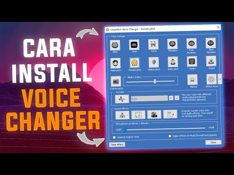 How to install Voice Mod & How to use Voice Mod .