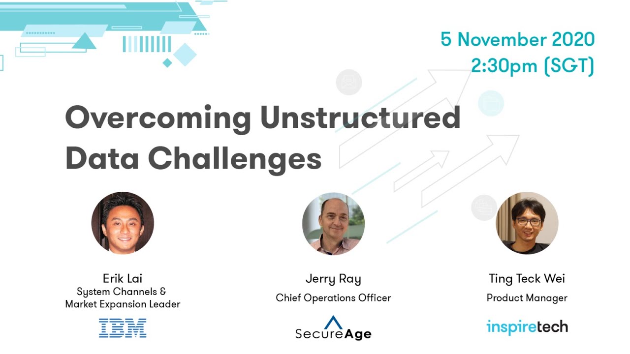 Overcoming Unstructured Data Challenges - #FutureOfWork Webinar