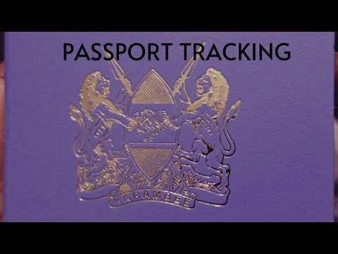 Passport tracking in Kenya// Here's how to know where/when to pick your passport. #passport 💡