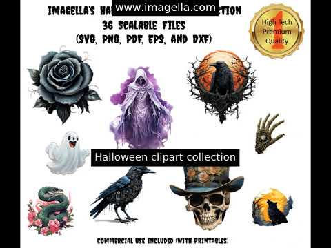 Halloween Clipart Collection 2023