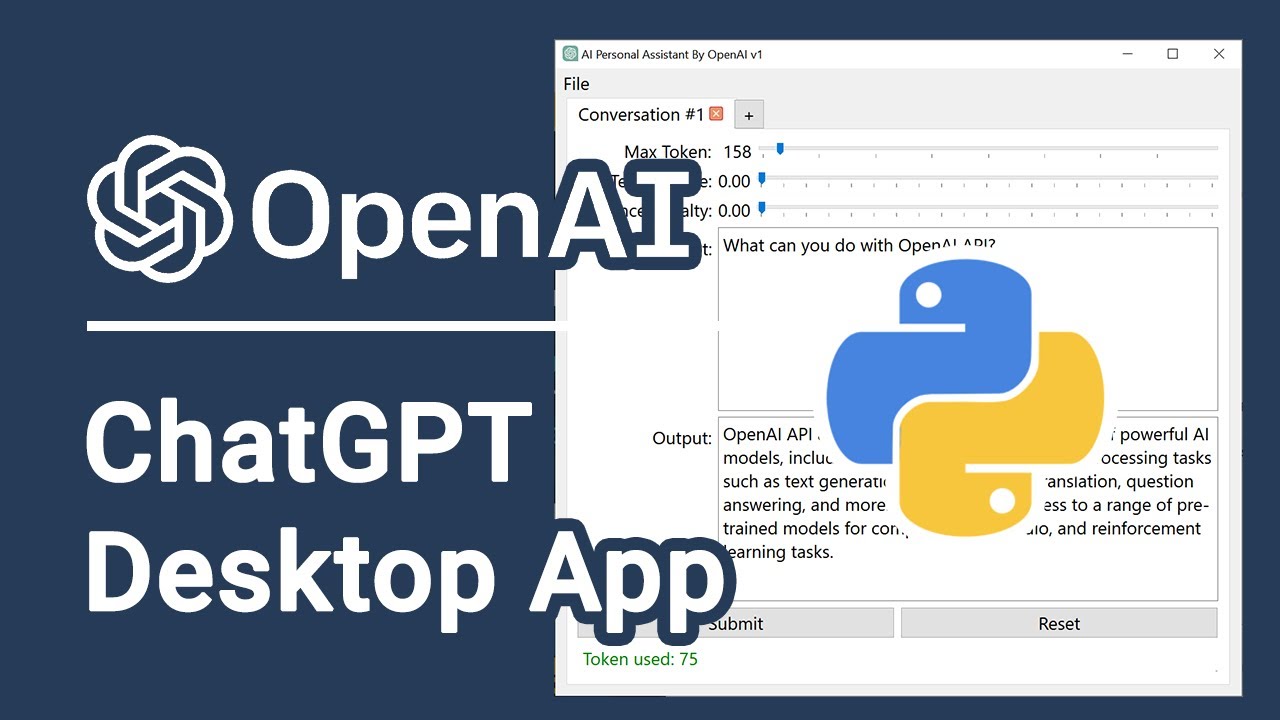 Build An AI Assistant Python GUI App With OpenAI API And Python (Full Tutorial)