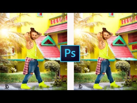 YELLOW COLOUR DRESS DESIGN |Same | Background | Blur Effect Video | Photo designer |