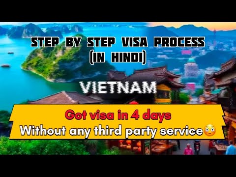 Vietnam🇻🇳 Visa process for Indian in Hindi | E-Visa Application Process How to apply #vietnamvisa