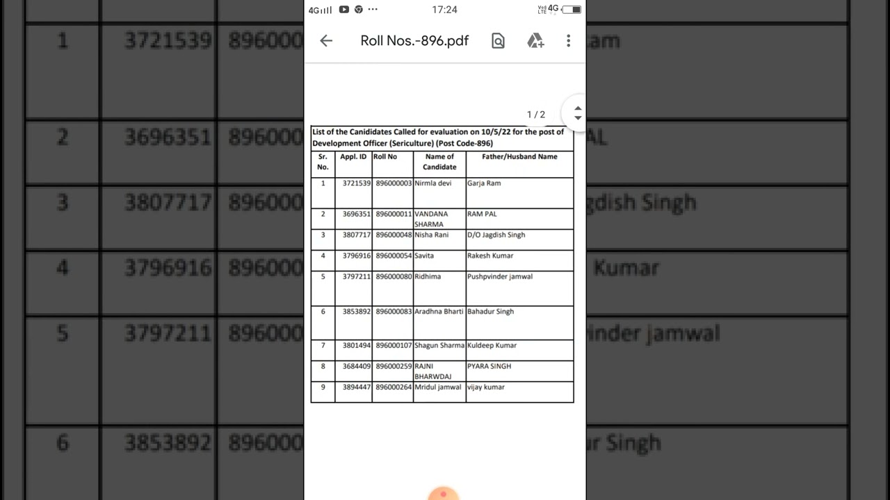 hpssc Development Officer Sericulture Post Code 896 evaluation schedule out | hpssc latest update |