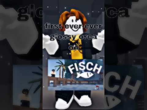 Did I catch the first ever glossy orca? #trend #roblox #robloxedit #robloxshort #viralshorts #fisch