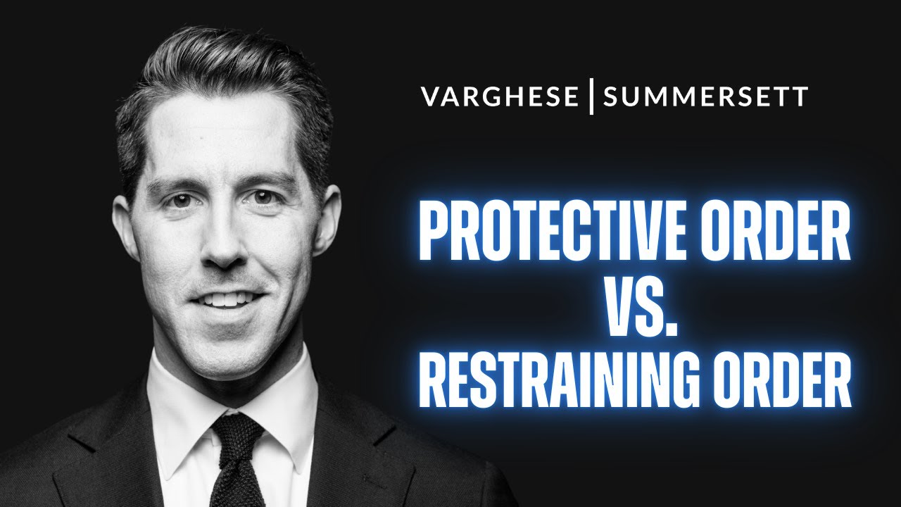 Family Lawyer Explains the Difference between a Protective Order and a Restraining Order
