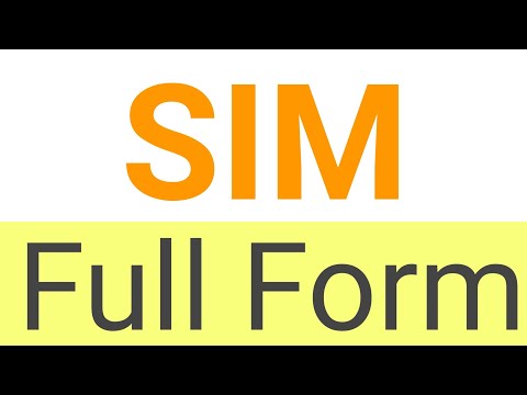 SIM Full Form | What is the Full Form of SIM