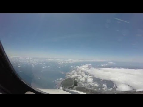 Pilots eye view - Arrival and departure from Las Palmas de Gran Canaria