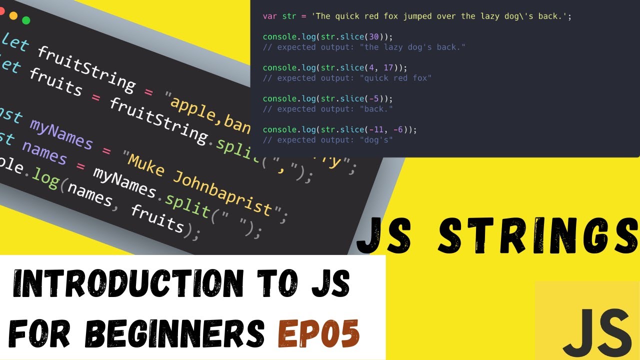 JavaScript String Methods:-A Complete Guide with Real-World Examples and Use Cases #05