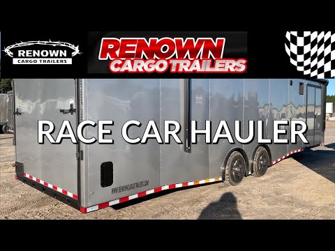 Race Car Trailer | Toy Hauler | Renown Cargo Trailers