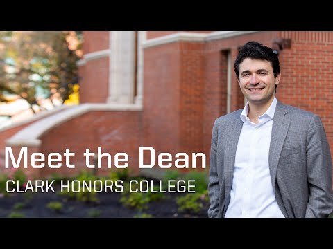 Dean Gabe Paquette | Clark Honors College