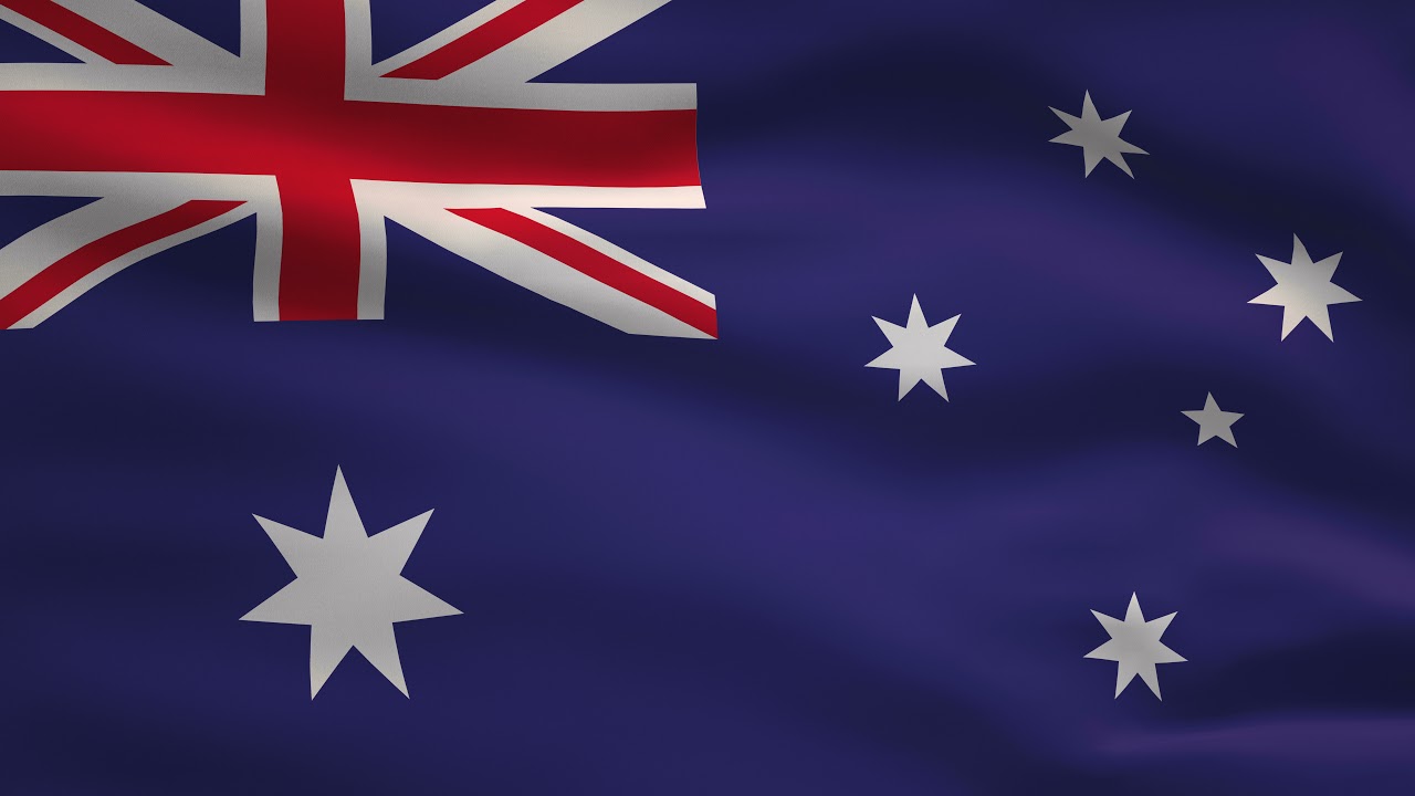 Australia Waving Flag Animation | 8k Ultra HD | Flags of the World