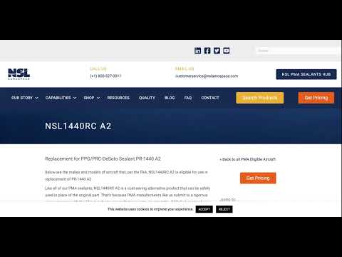 Find Eligible Aircraft for NSL1440RC A2