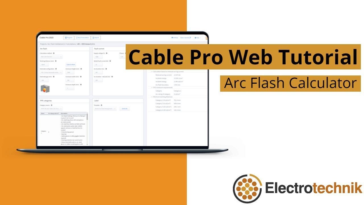 How to Perform Arc Flash Hazard Calculations | ELEK Cable Pro Web