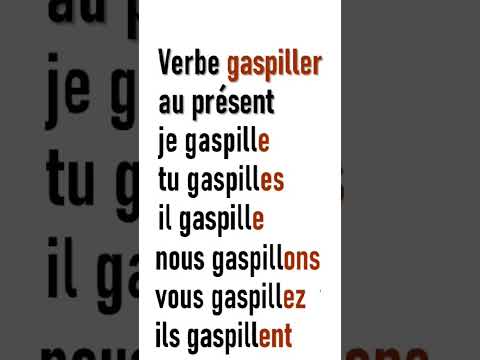 Conjugaison / speak french, learn french,apprendre le français