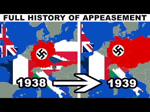 A Full History of Appeasement Leading to the Start of World War 2