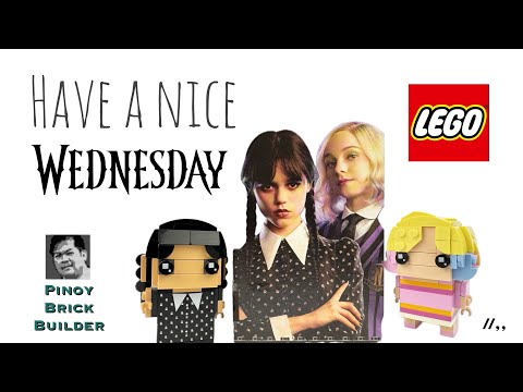 LEGO BrickHeadz Collection - Wednesday and Enid [#40750]
