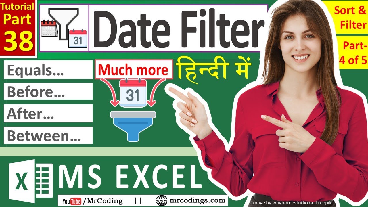 MS-EXCEL-38-Date Filter in Excel | Date Filter | Beginners to Advanced | Excel Sort and Filter