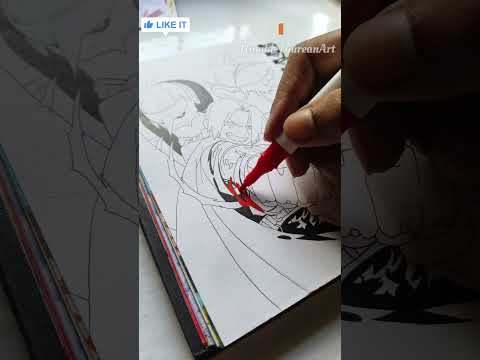 #Drawing | Edward & Alphonse | ✨✨#fullmetalalchemist #anime #animedrawing #edward #alphonse #shorts