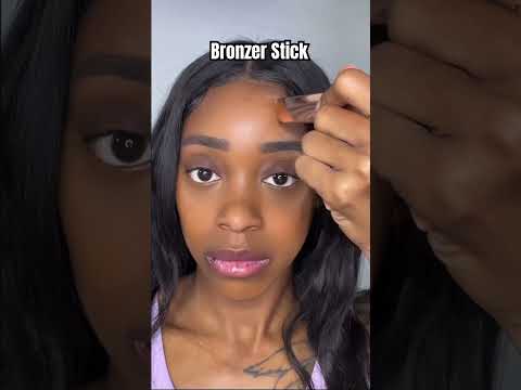 This Bronzer Stick✨ Gives So Much Depth & Dimension #shorts #makeuptutorial #contour