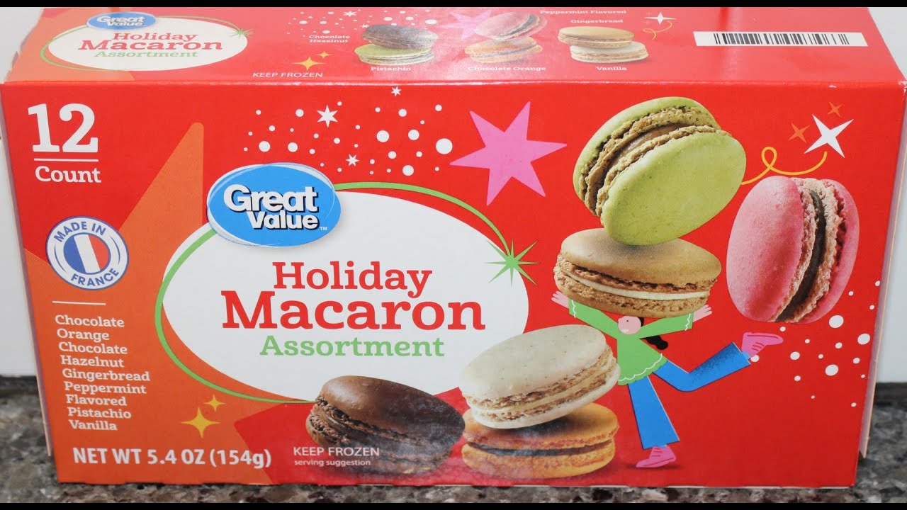 Great Value (Walmart) Holiday Macaron Assortment Review