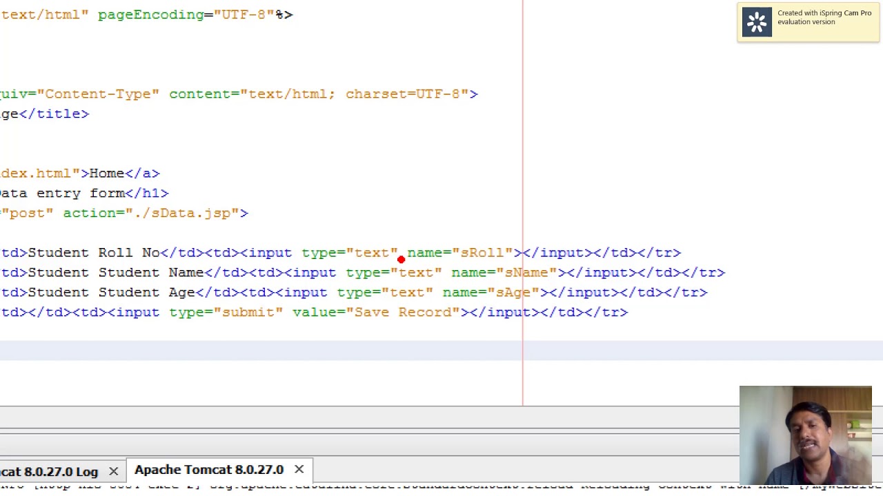 Working with JSP Forms