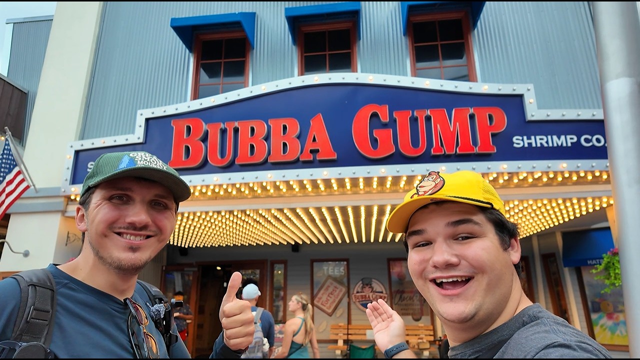 Forrest Gump Themed Restaurant in Orlando! | Bubba Gump Shrimp Co.