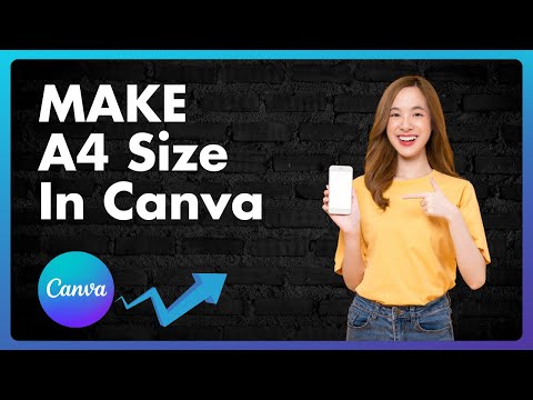 How To Make A4 Size In Canva