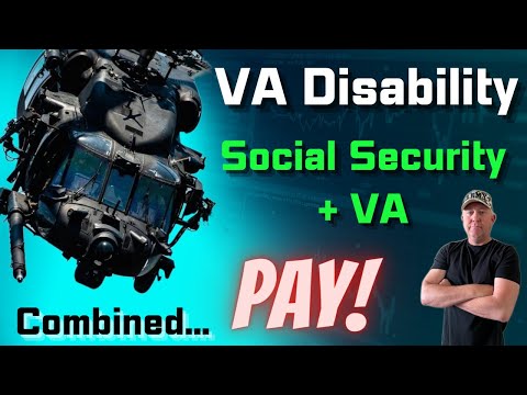 COMBINED PAY INCREASE for 2023! VA Disability (VBA) + Social Security (SSA) / How much together?