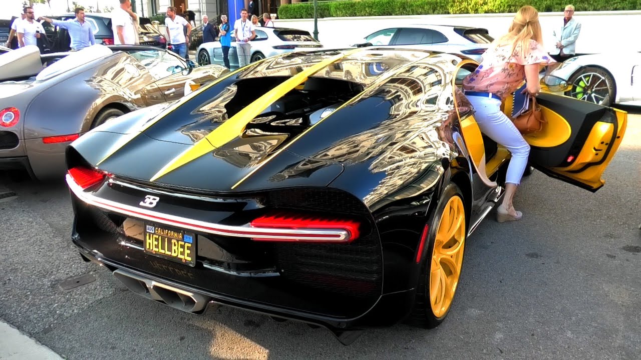 Unique Bugatti Chiron “Hellbee” Shows Up in Monaco, Gets All the ...
