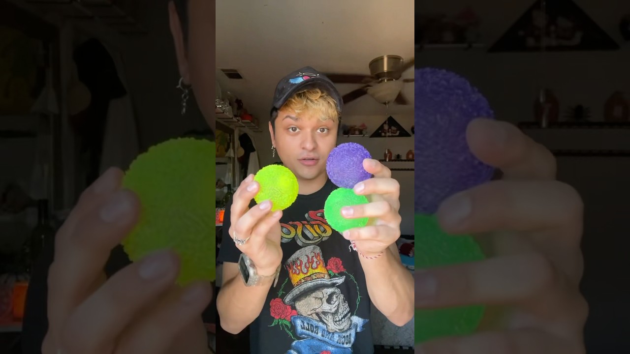 I love anything colorful like these LED Bouncy Balls! (Check out the full video) #led #bounce #ball