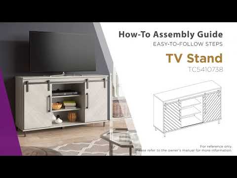 How-To Assembly TV Stand TC54-10738