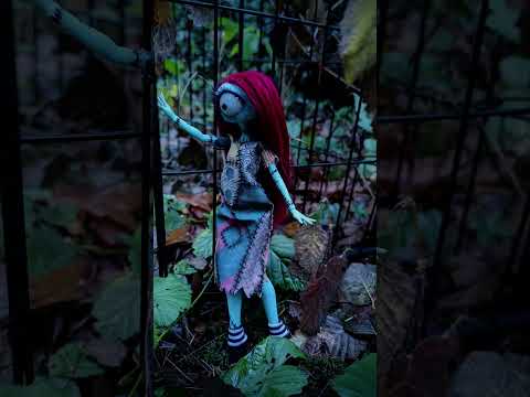 Sally and Jack🎃 https://thebutterladystore.etsy.com #artdoll #creatures #nightmarebeforechristmas