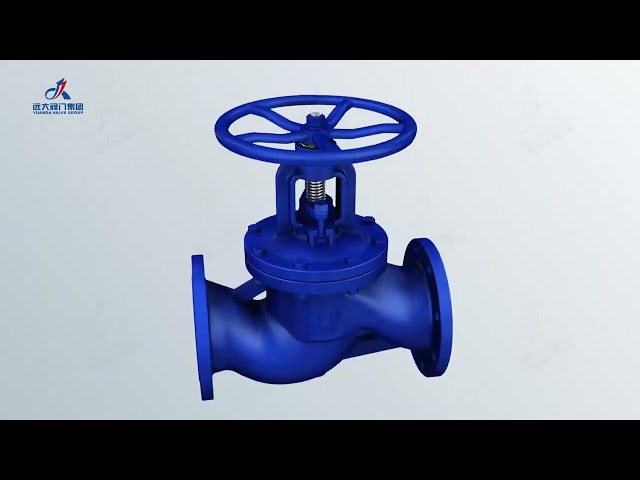 Globe Valve - CAST IRON GLOBE STEAM STOP VALVE PN 16 (Lintas) Trader ...