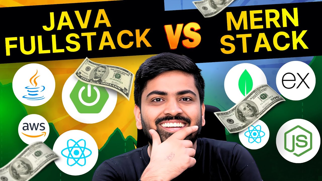Java Full stack vs MERN stack, Which one to choose in 2025