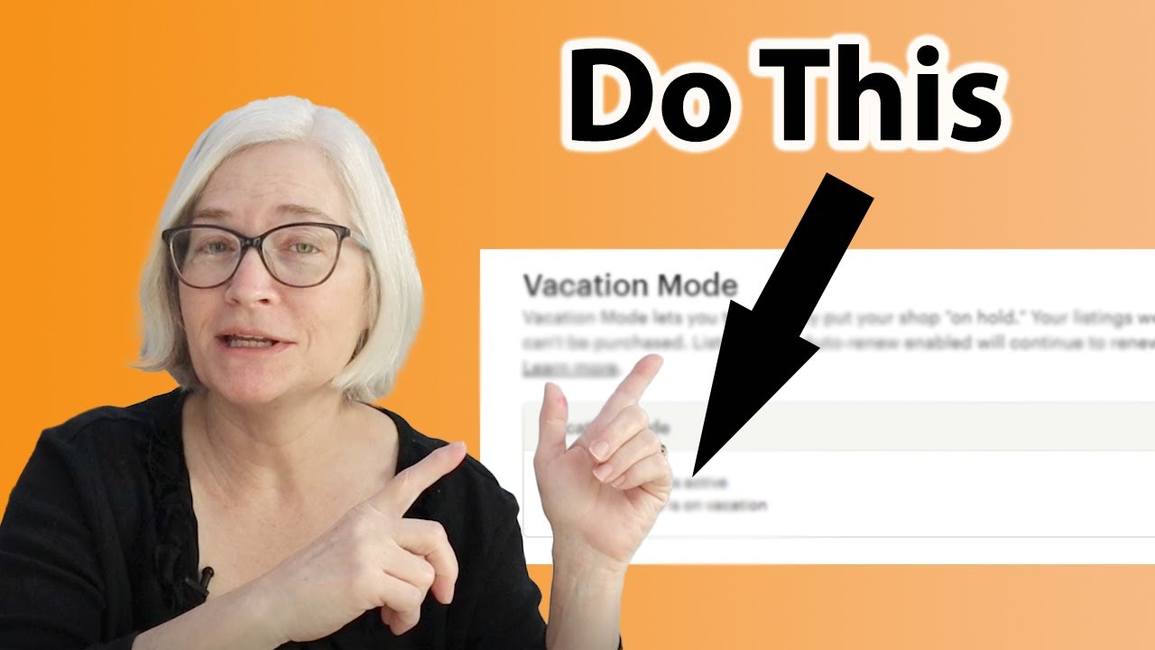How to turn on Etsy vacation mode, and what is 