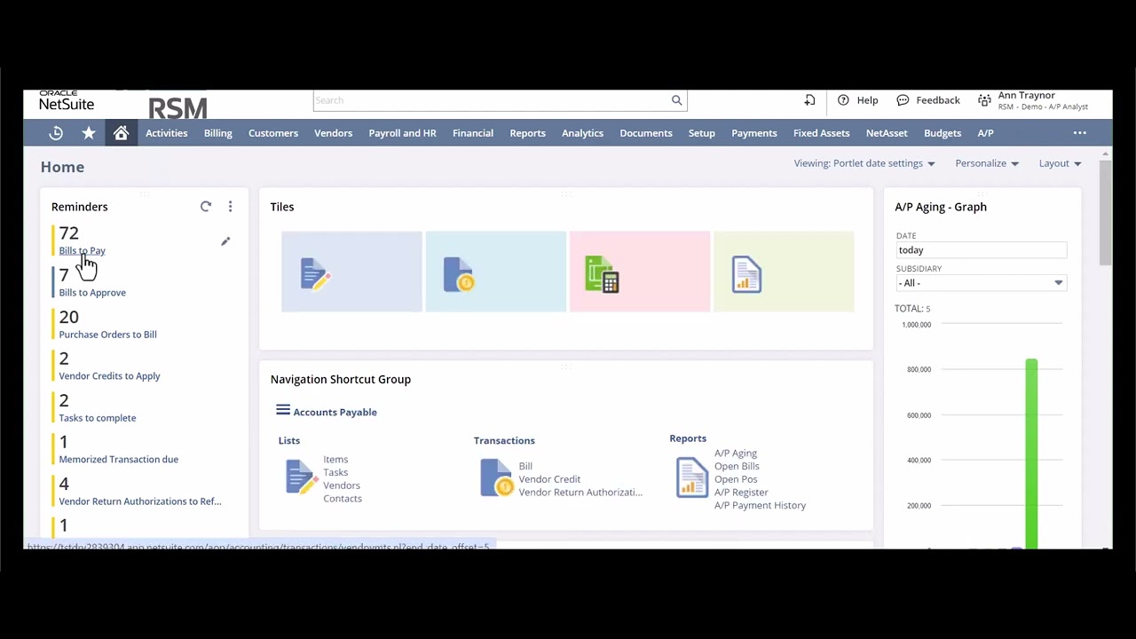 NetSuite AP Management