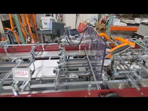 Moll LP Record Album Machine - 3mm capacity on three sides