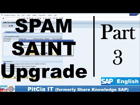 SAP S/4HANA SAINT, SPAM, Addon Upgrade Process Support Pack installation steps | PitCia IT