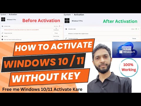 Activate Windows 10/11 Without Product Key !100% Working | #Windows 10/11 Free Mein Activate Karein