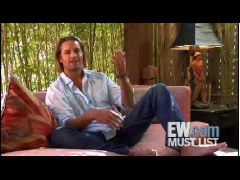 Josh Holloway chatting with Jeff Jensen I