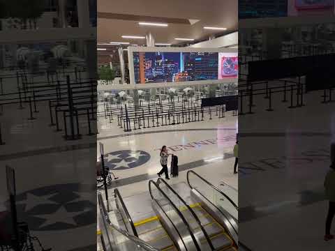 Nashville International airport is growing fast and looks neat and much nicer! #airport #nashville