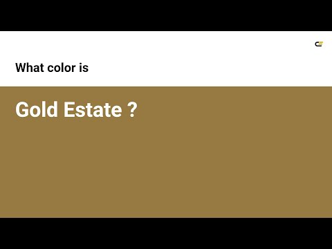 Gold Estate color #977a41 hex color - Green color - Cool color 977a41
