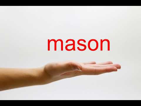 How to Pronounce mason - American English