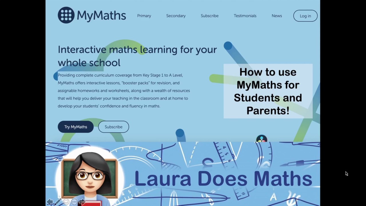 MyMaths Walkthrough