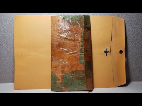 Process Video: Altered 9x12 Envelope Journal Part 1