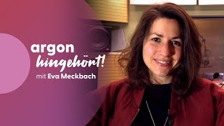 EVA MECKBACH über ihre Hörbuch-Vorbereitungen und den Schocker »Zugvögel« | medien-info.com